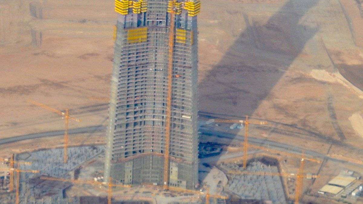 Il grattacielo più alto del mondo è in costruzione. 1.000 metri di ...